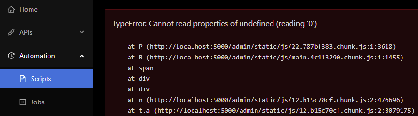 TypeError when creating a new script · Issue #929 · ironmansoftware/powershell-universal · GitHub