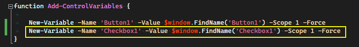 Automatically add WPF controls to Add-ControlVariables · Issue #18 · ironmansoftware/powershell ...