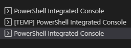Activity Bar is incompatible with Temporary Integrated Console · Issue #34 · ironmansoftware ...