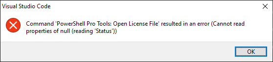 Open License File - not able to read license · Issue #1222 · ironmansoftware/powershell ...