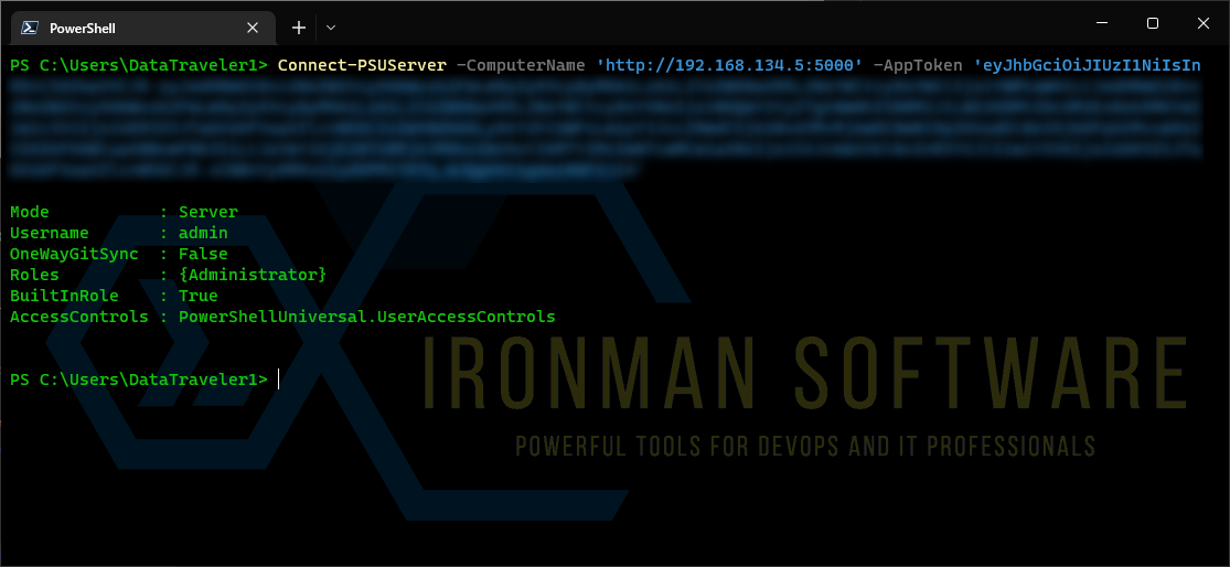 Connect-PSUServer should return back an object if it successfully connects · Issue #931 ...