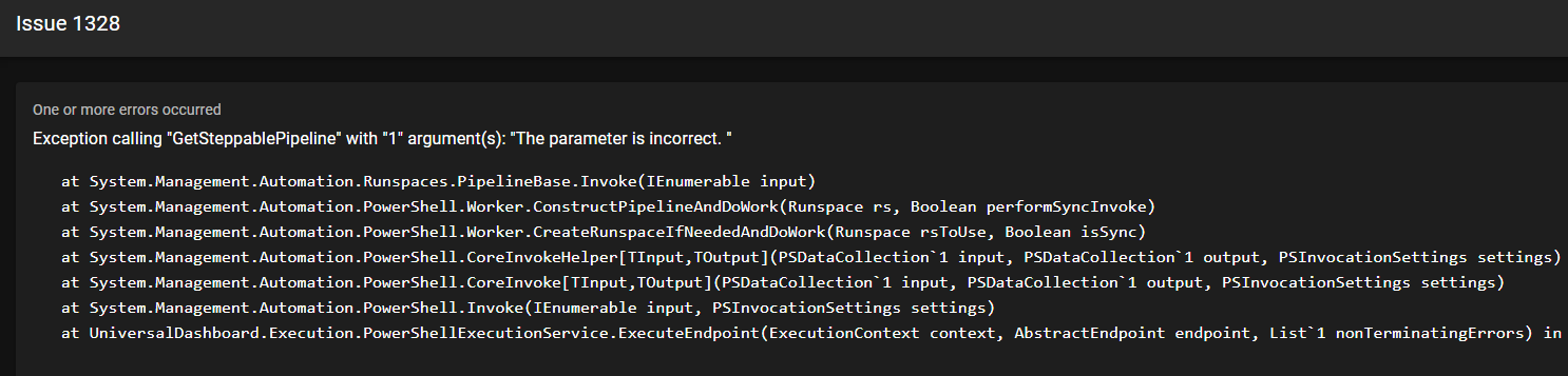 Importing ActiveDirectory module will break PowerShell 7 dashboards · Issue #1328 ...