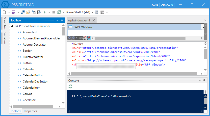 Psscriptpad Should Load Or Prompt For The Presentation Framework Assembly · Issue 1438