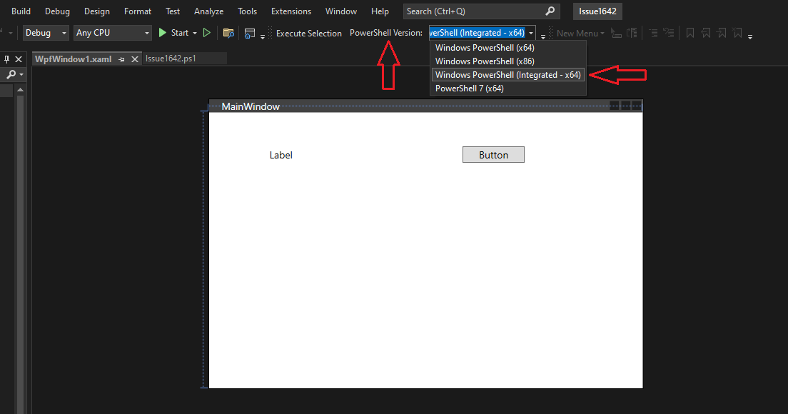 Unable to present XAML forms in VS2022 in Windows PowerShell x64 · Issue #1642 · ironmansoftware ...