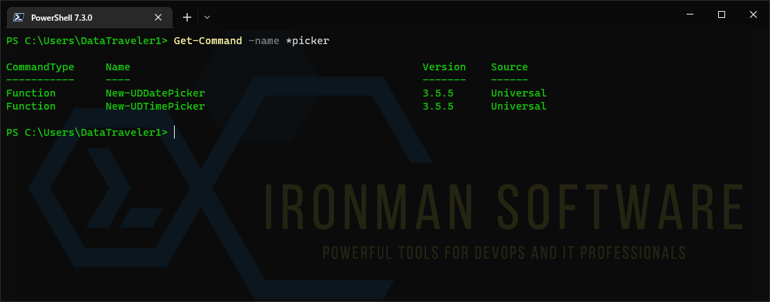 Combine the two date/time picker controls into a single one 📅⌚ · Issue #1809 · ironmansoftware ...