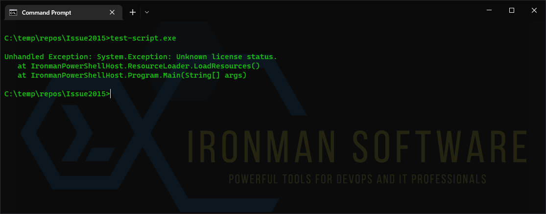 PowerShell Packager - Unknown license status · Issue #2015 · ironmansoftware/powershell ...