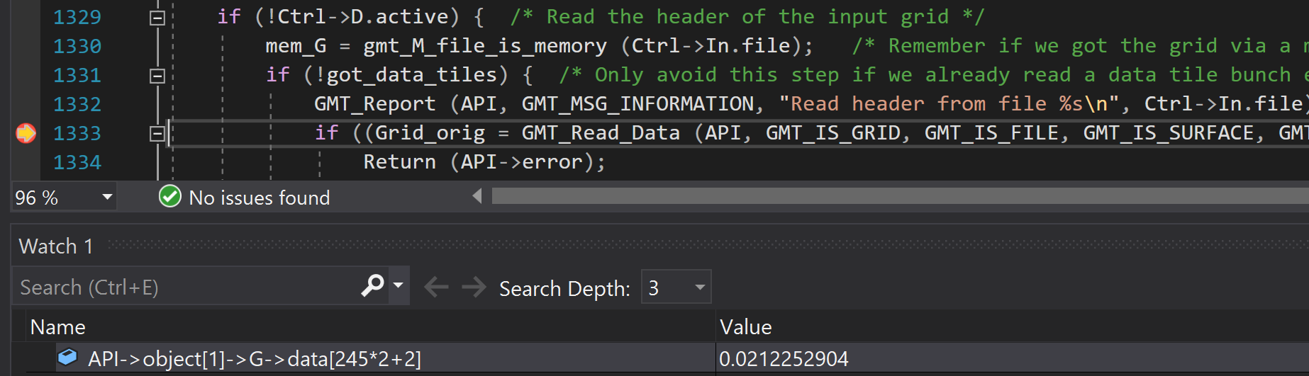GMT_Create_Data(API, GMT_IS_GRID, ...) created from externals always transposes input · Issue ...