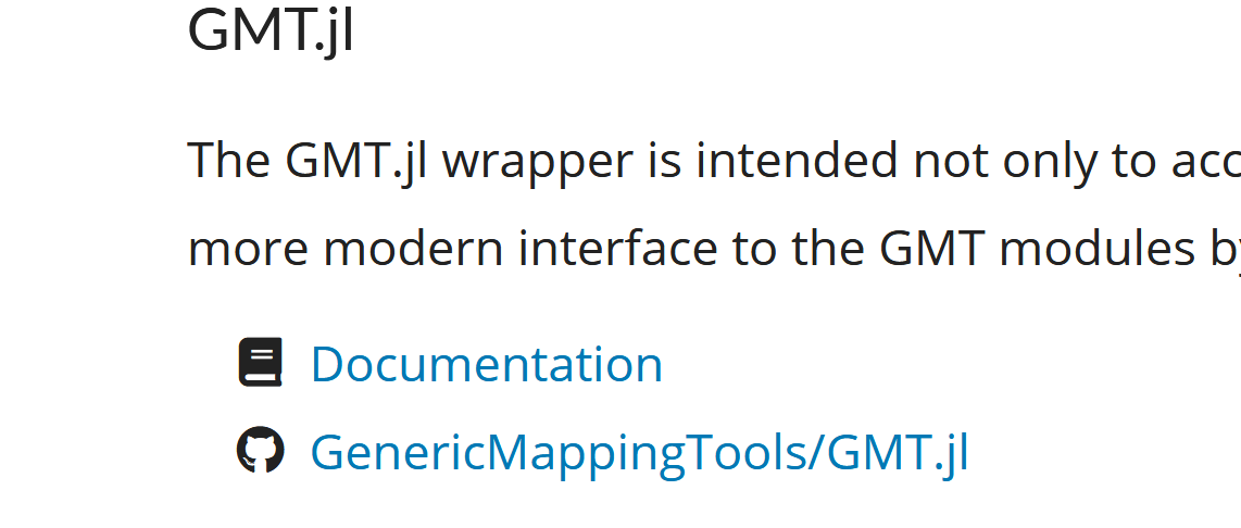 Borken link to GMT.jl · Issue #5029 · GenericMappingTools/gmt · GitHub