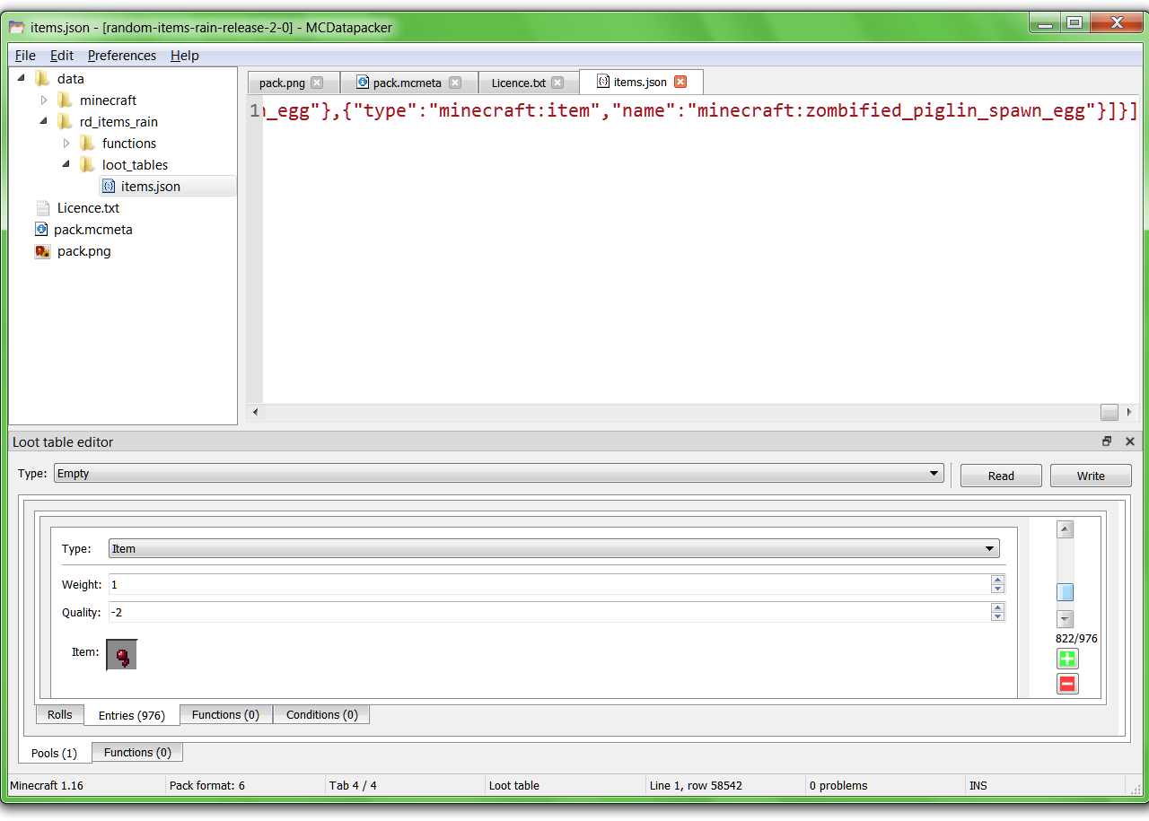 GitHub - IoeCmcomc/MCDatapacker: A Minecraft datapack maker supporting ...