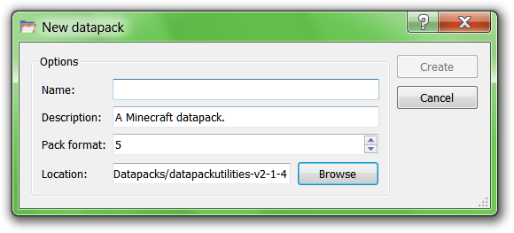 GitHub - IoeCmcomc/MCDatapacker: A Minecraft datapack maker supporting ...