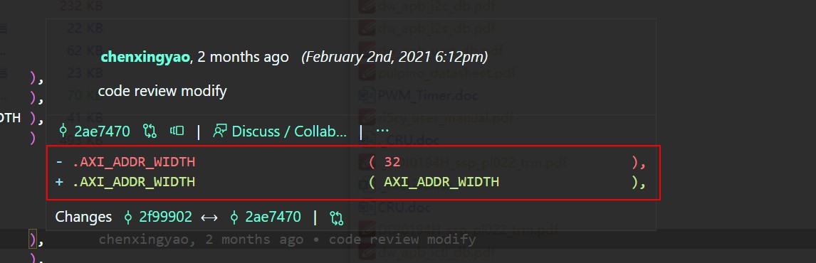 GitLens hover colors · Issue #185 · wesbos/cobalt2-vscode · GitHub