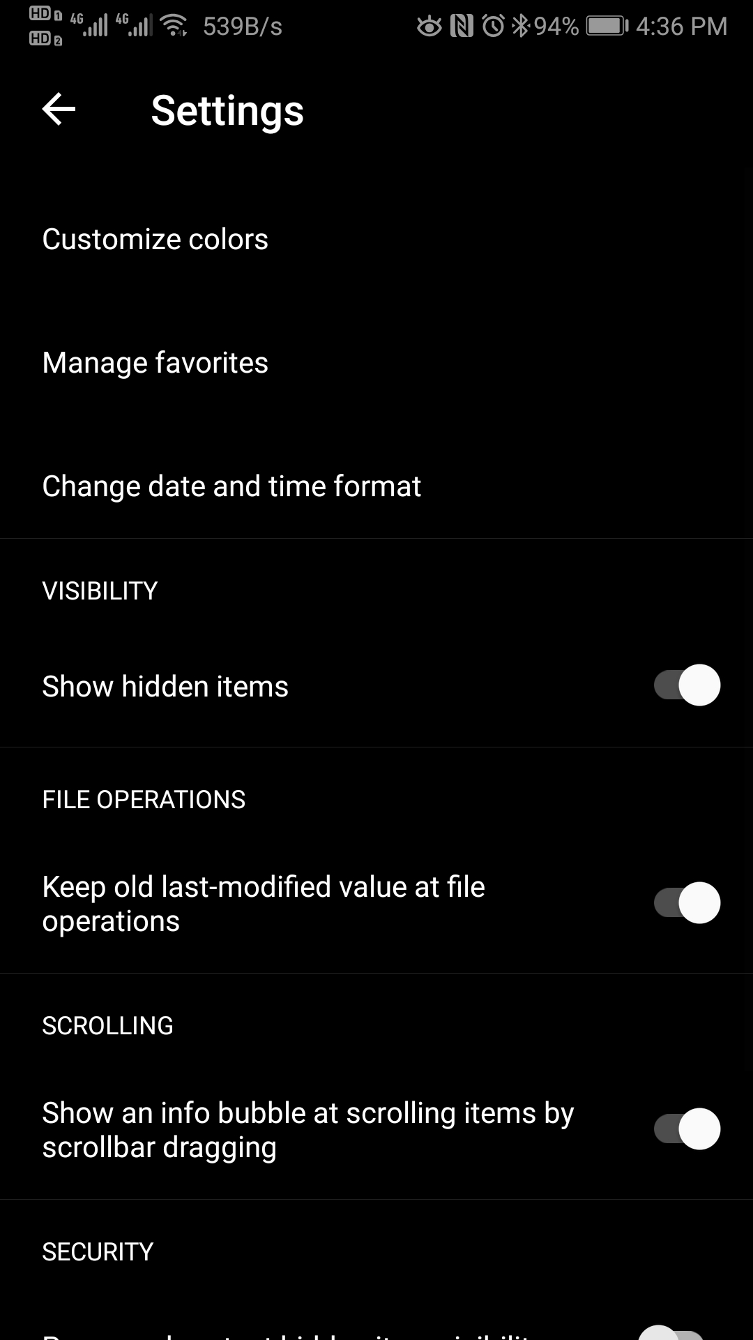 Some Color Issues · Issue 348 · Simplemobiletools Simple File Manager · Github