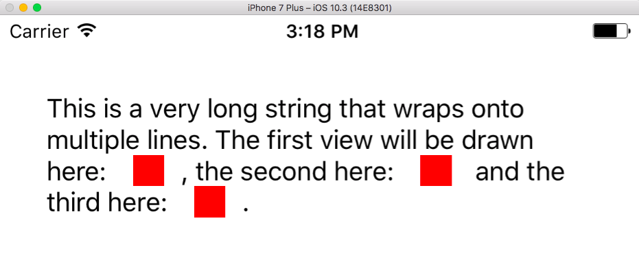 GitHub - jsh8w/CustomSubviewLabel: A UILabel subclass using NSLayoutManager to draw UIViews at ...