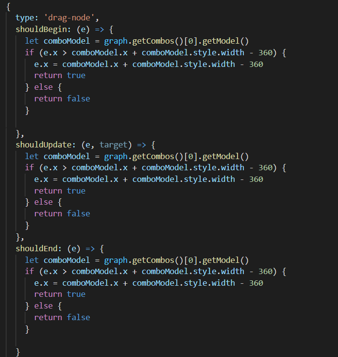 想实现combo不能拖动出父combo范围 · Issue #3589 · antvis/G6 · GitHub