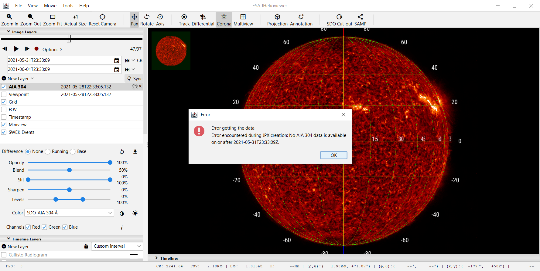 JHelioviewer Data 2 Days Old · Issue #57 · Helioviewer-Project/api · GitHub