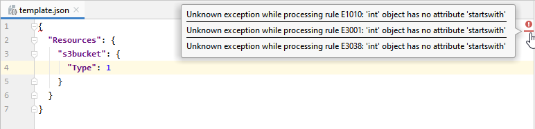 Need To Validate That Resource Type Is A String · Issue 1521 · Aws Cloudformationcfn Lint · Github