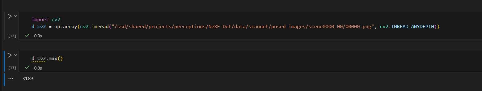 Help Why The Depth Divided By 1000 · Issue 3 · Facebookresearch Nerf