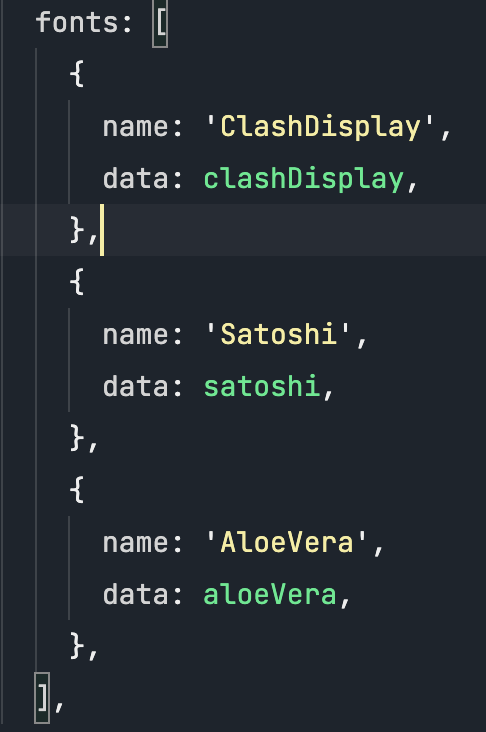 First font declared is being used for the whole image · Issue #370 · vercel/satori · GitHub