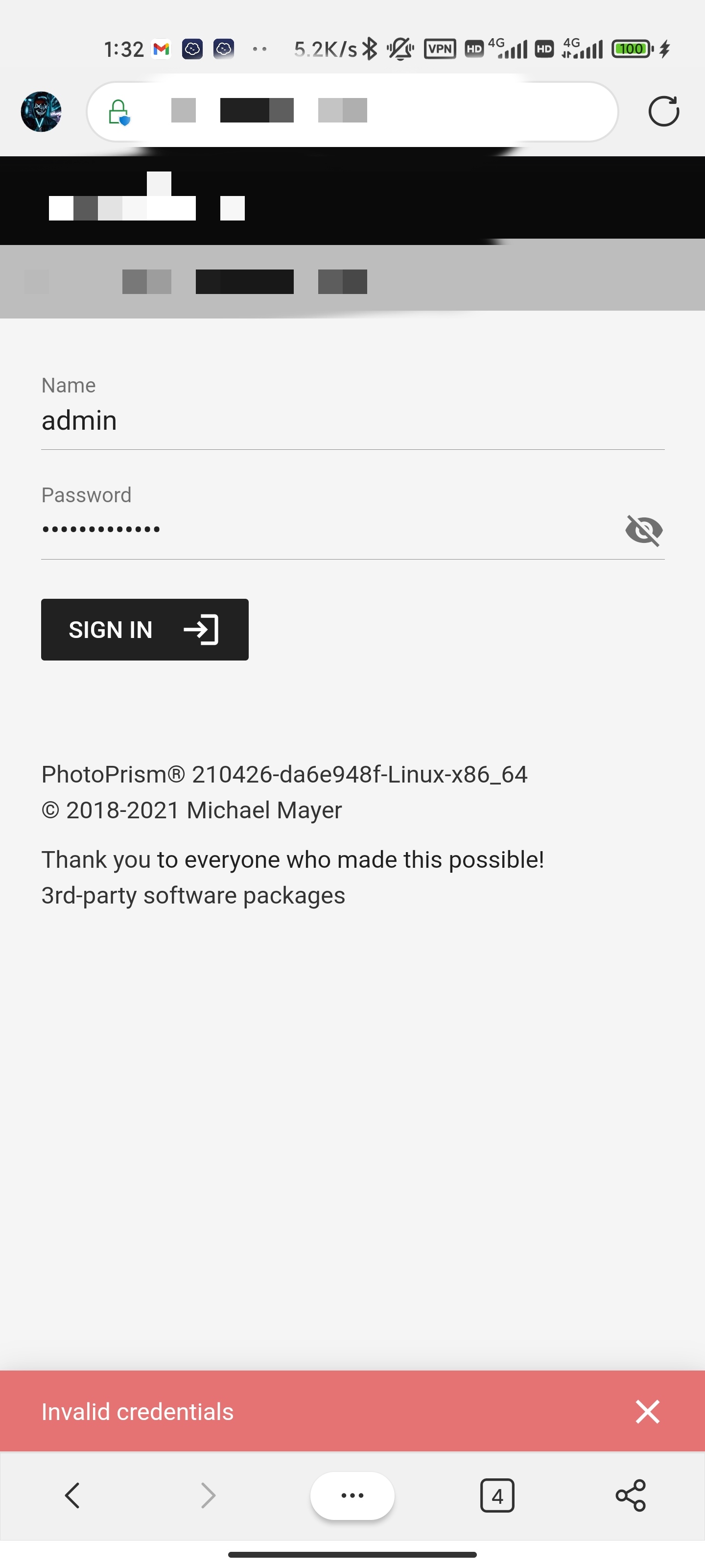 Login with Admin password results in `invalid credentials` · Issue #1103 · photoprism/photoprism ...