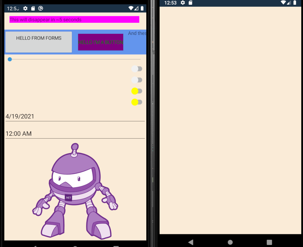 Bug When The Root Content Of A Page Is A Stacklayout Not Vstackhstack The Layout Doesnt