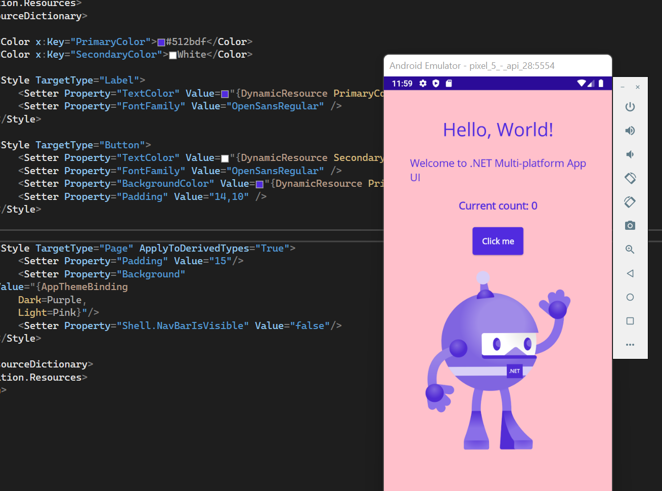 Bug Page Background Isnt Updating With Appthemebinding · Issue 2093