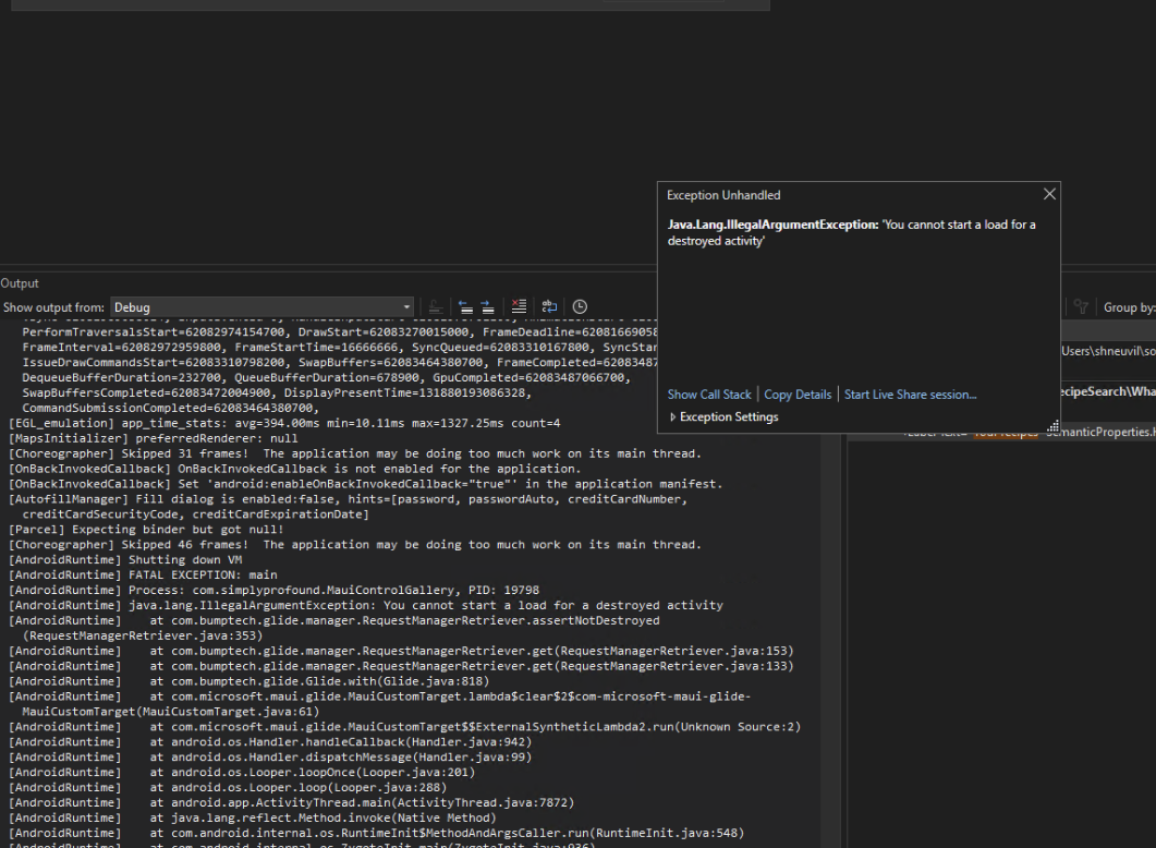 [Android] David's Control Gallery Crashes on Rotation of initial screen · Issue #17549 · dotnet ...