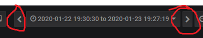 Time picker: Permanently add time range navigation buttons · Issue #21957 · grafana/grafana · GitHub