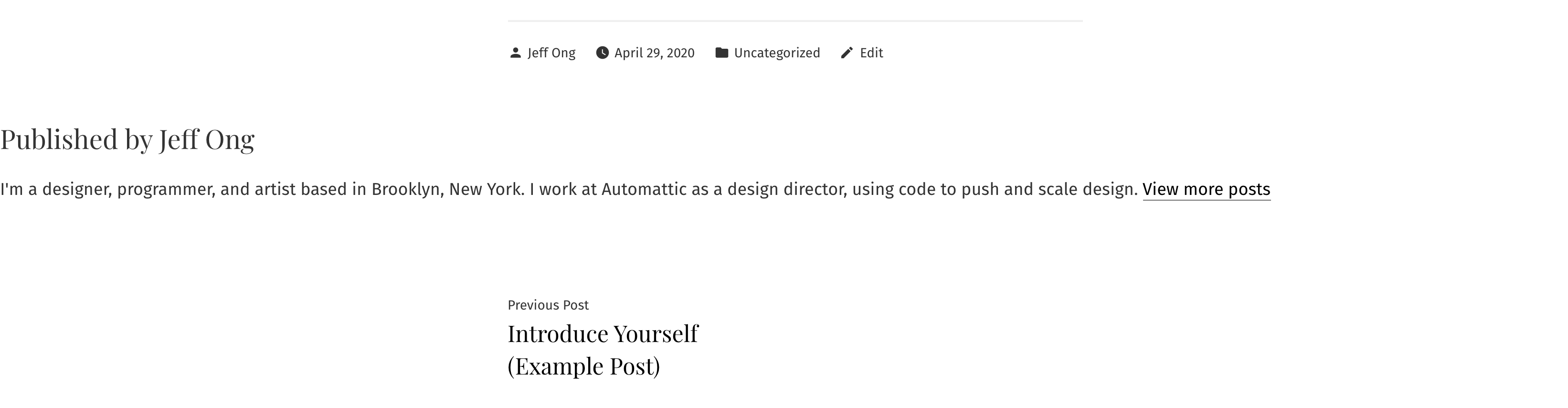 Varya: author bio max width · Issue #134 · Automattic/themes-workspace · GitHub