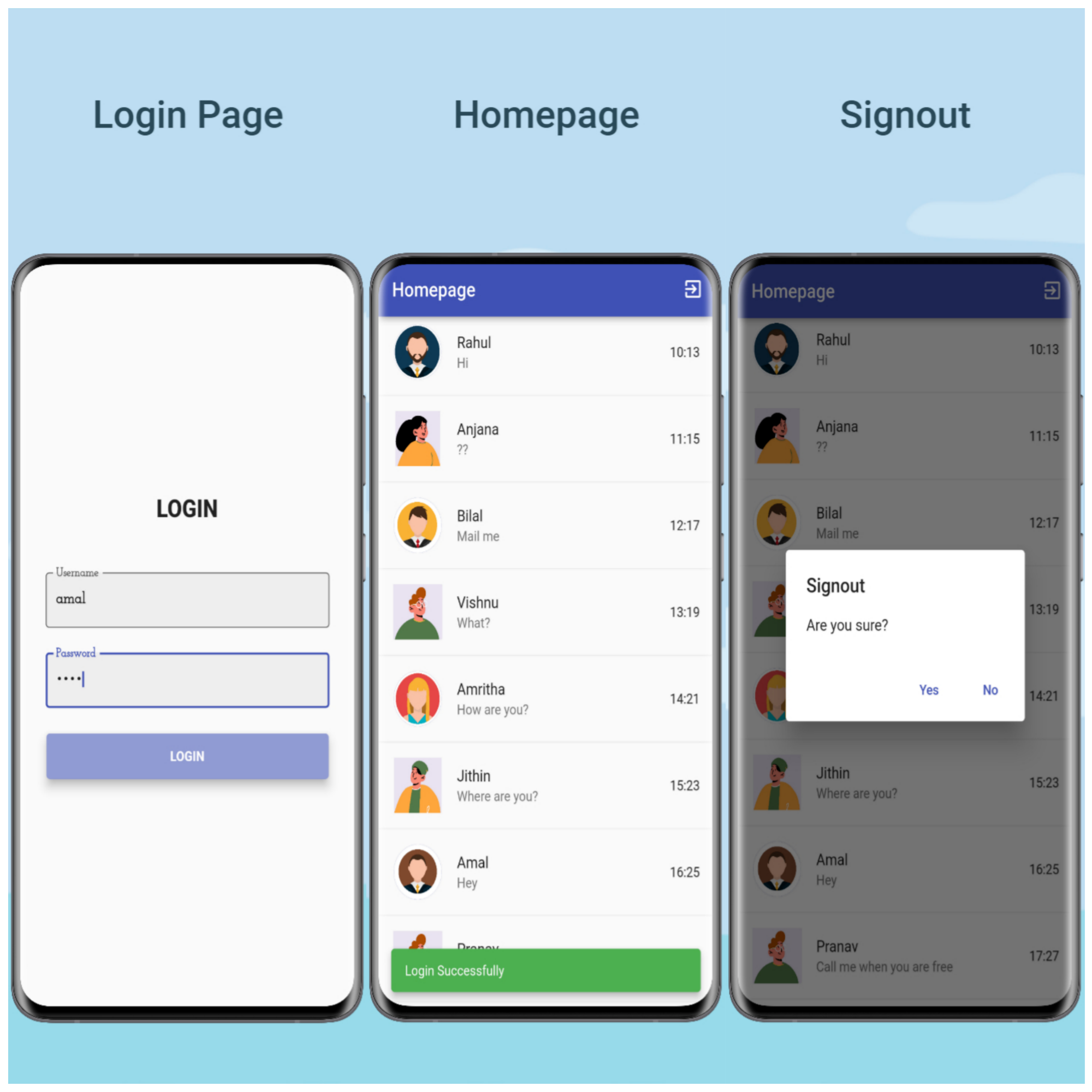 GitHub - amalpr2000/Loginapp: This is a sample Login app, which has a login screen and when the ...