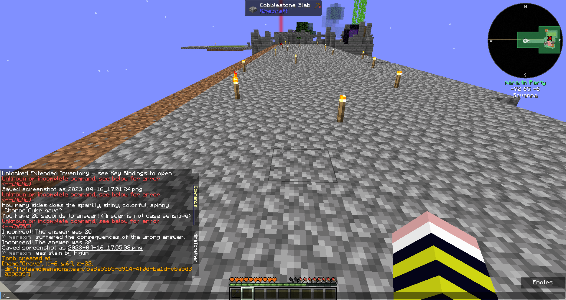 Died from chance cube and never got a key · Issue #3145 · FTBTeam/FTB-Modpack-Issues · GitHub