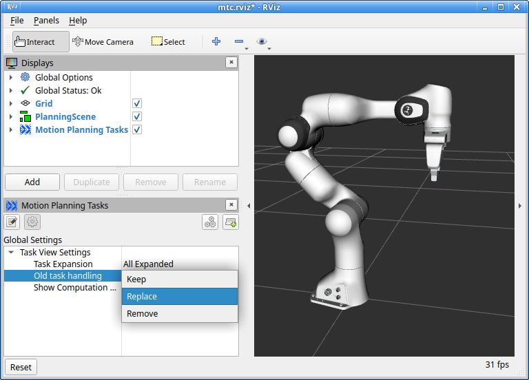 Motion Planning Tasks Rviz plugin is keeping old tasks · Issue #224 · moveit/moveit_task ...