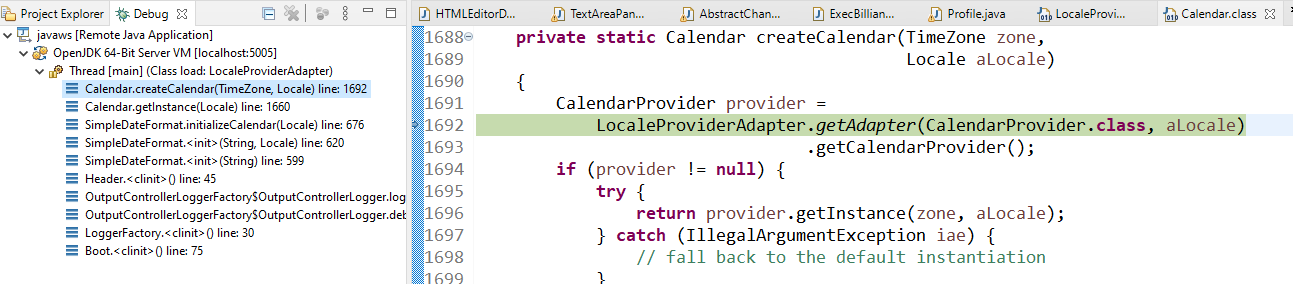 Override java.locale.providers not working when running openwebstart 1. ...