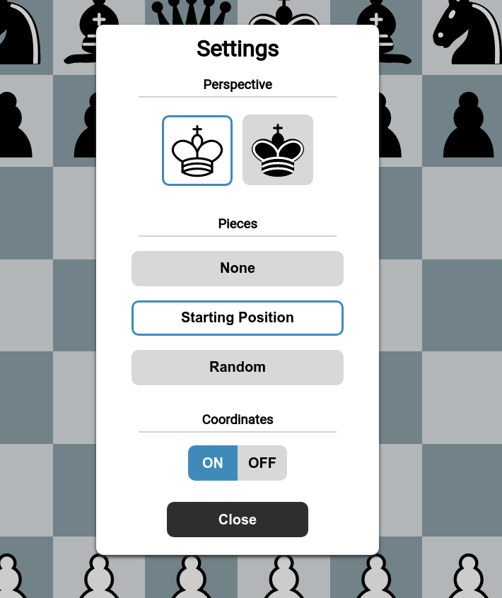 GitHub - flecktarn/ChessVision: A chess vision trainer.