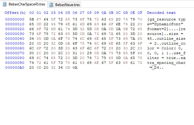 Tres fonts way too large... · Issue #70949 · godotengine/godot · GitHub