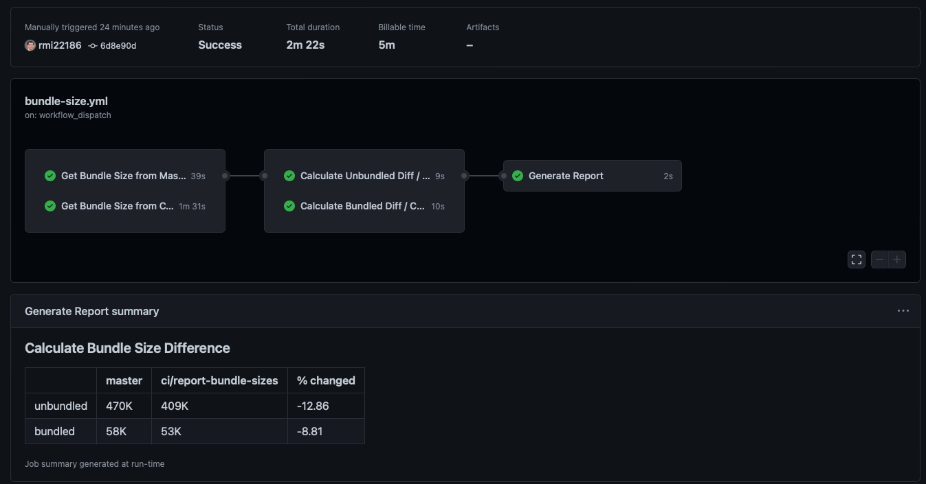 ci: Add action to report bundle size differences by alexs-mparticle · Pull Request #319 ...