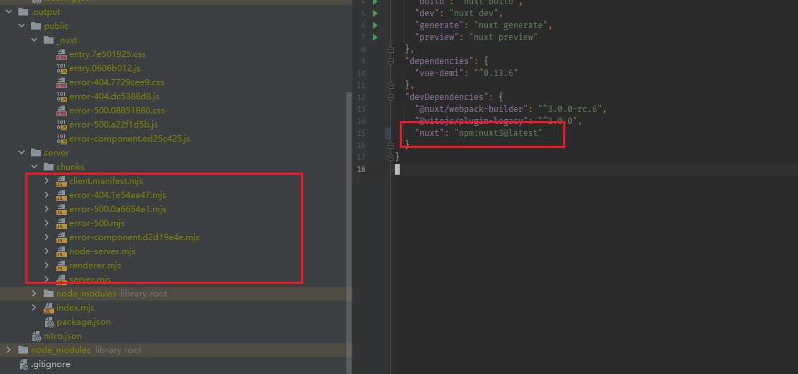 How To Compile The Built Results Into Js Instead Of Mjs · Issue 14659 · Nuxtnuxt · Github 