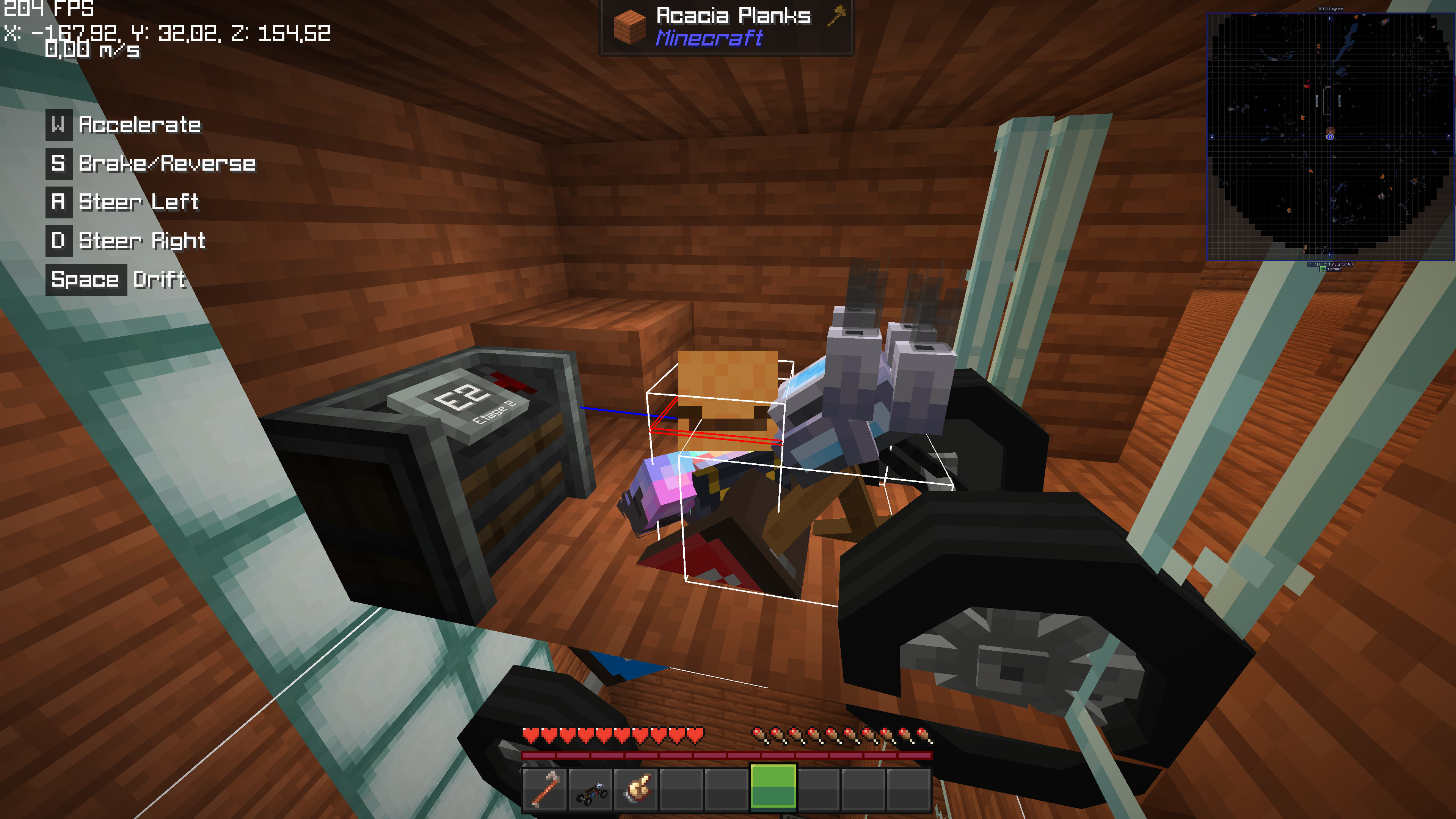 [BUG] Automobiles glitching out on contraptions (Create) · Issue #69 · FoundationGames ...