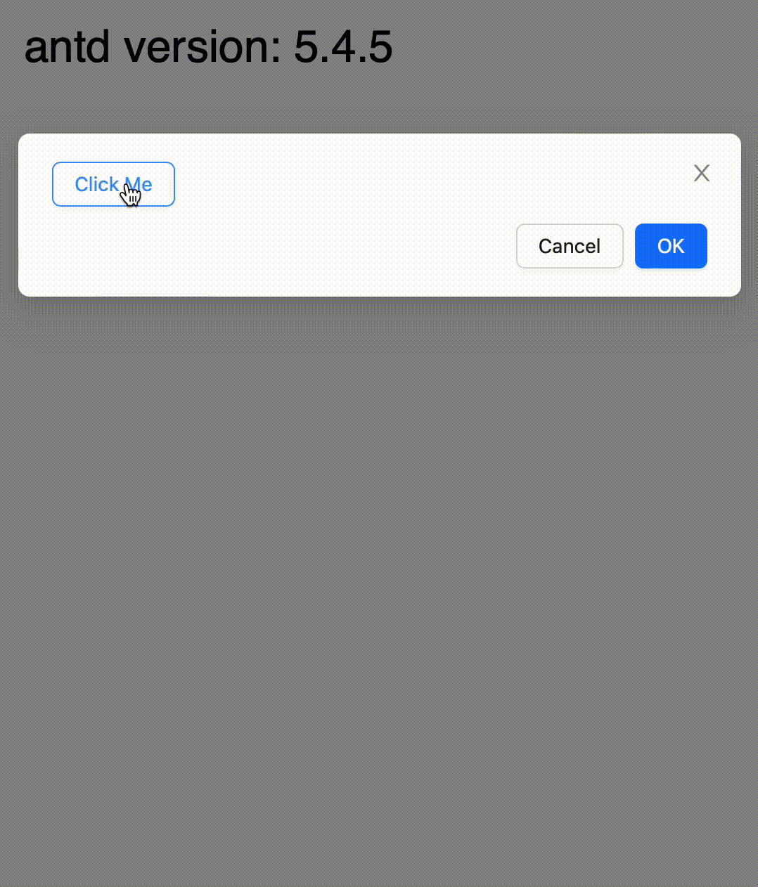 Antd Modal Bad Rendering on Safari · Issue #41999 · ant-design/ant-design · GitHub