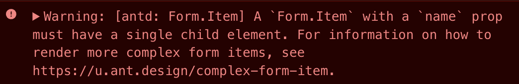 表单有一个很低级的错误 · Issue #42092 · ant-design/ant-design · GitHub