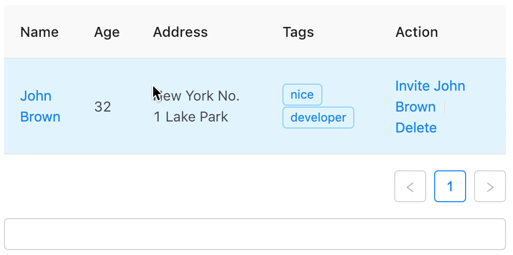 Use Antd Design Table And I Copy A Value In Table And Paste The Value