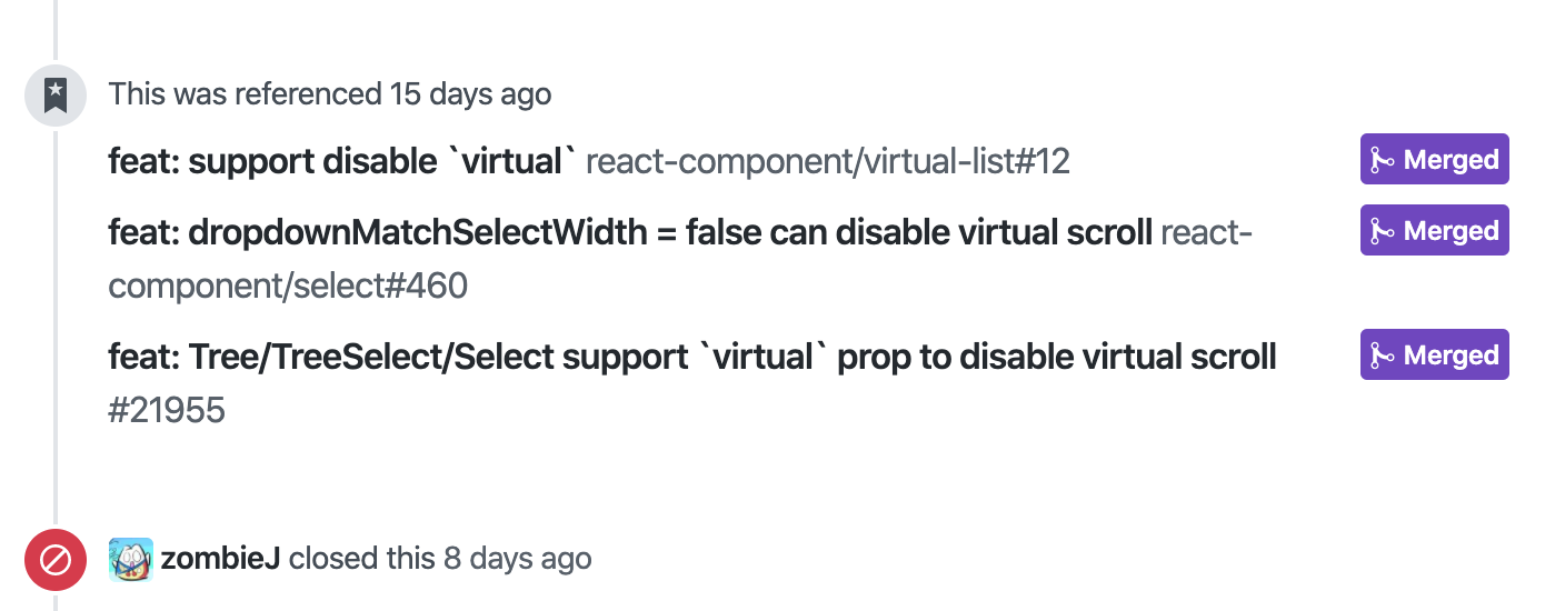 Select能否提供设置dropdownMatchSelectWidth: false的行为和3.x保持一致 · Issue #22379 ...