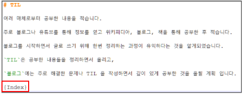 GitHub - BrandPark/auto-indexing-README-for-TIL: TIL 레포지토리의 README.md 파일에 자동으로 인덱스를 만들어 주는 스크립트와 ...