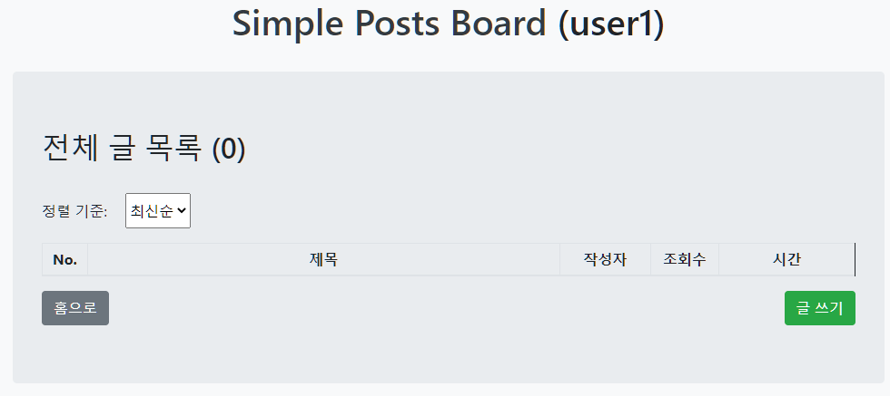GitHub - BrandPark/simple-posts-board: 간단한 게시판을 구현합니다.
