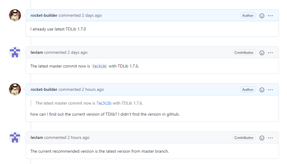 Need upgrade to TDLib 1.7.6 · Issue #83 · egramtel/tdsharp · GitHub