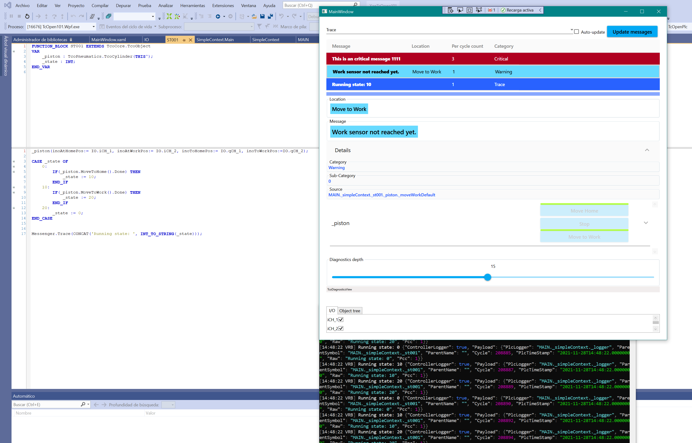 TcoObject and TcoMessenger with TcoCylinder alarms · Issue #266 · TcOpenGroup/TcOpen · GitHub