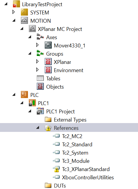 library Tc3_XPlanarStandard is missing... · Issue #1 · Beckhoff-USA ...