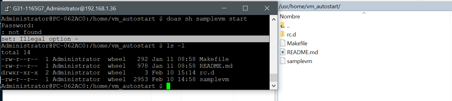 env: /usr/local/etc/rc.d/samplevm: No such file or directory · Issue #1 · Beckhoff/TCBSD ...