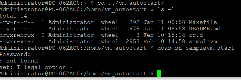 env: /usr/local/etc/rc.d/samplevm: No such file or directory · Issue #1 · Beckhoff/TCBSD ...