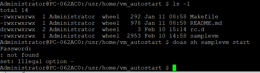 env: /usr/local/etc/rc.d/samplevm: No such file or directory · Issue #1 · Beckhoff/TCBSD ...