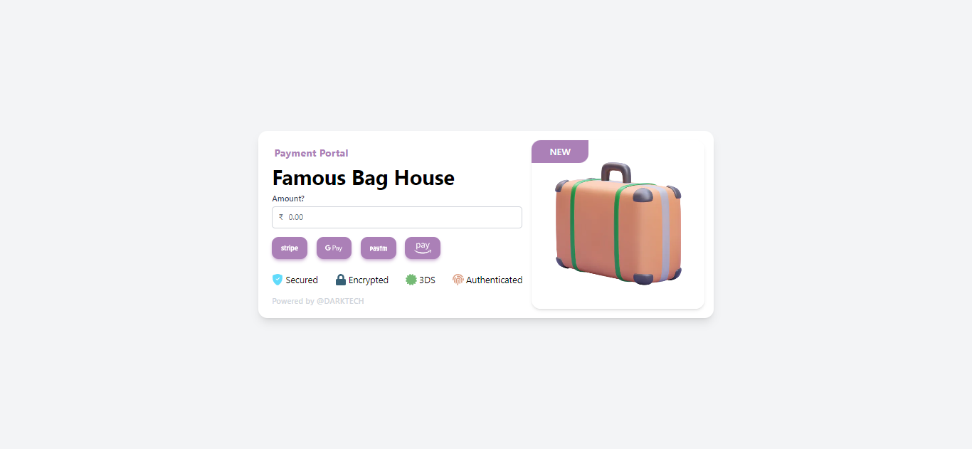 GitHub - Darkrove/famous-payment-portal: Card payment portal for my ... GitHub - Darkrove/famous-payment-portal: Card payment portal for my ...